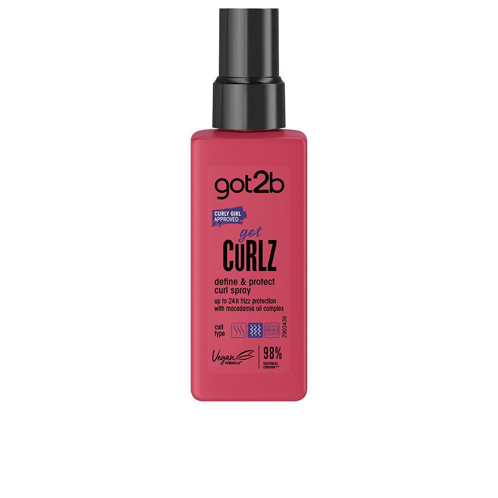 SCHWARZKOPF MASS MARKET GOT2B GOT CURLZ define & protect curl spra ...